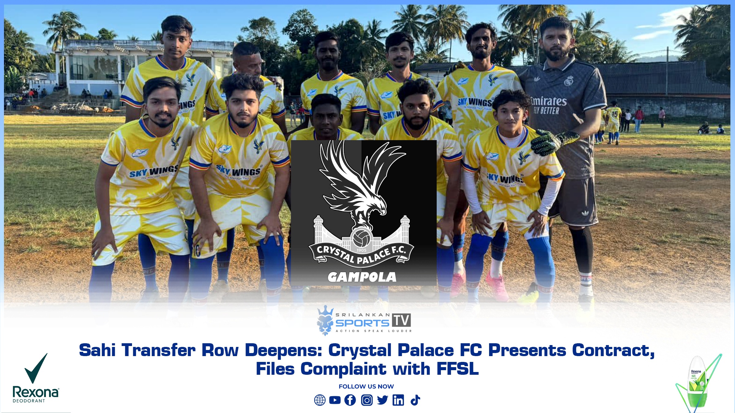 Sahi Transfer Row Deepens: Crystal Palace FC Presents Contract, Files ...